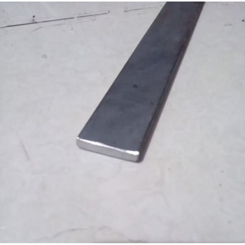Jual BESI STRIP/ PLAT BESI/100cm/ LEBAR 3.7 CM/ TEBAL 7.7 MM/ BAHAN ...