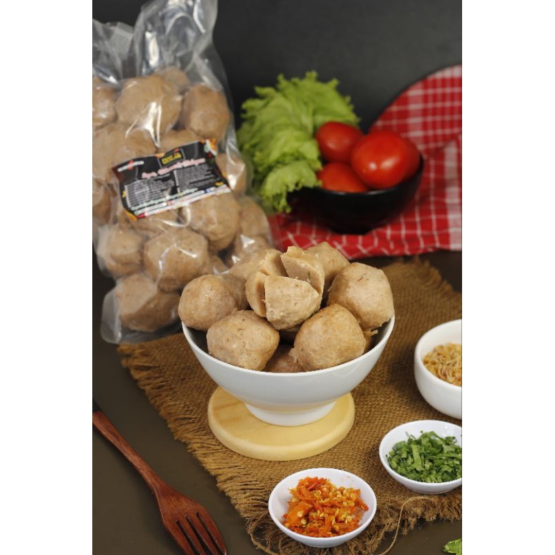 Jual pentol jumbo varian halus kasar jamur keju berat 1Kg | Shopee ...