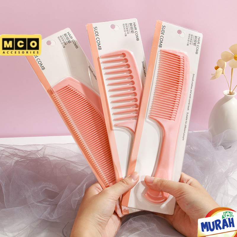 Jual Sisir Rambut Gagang Sisir Renggang Sisir Ikat Rambut Sasak Sisir ...