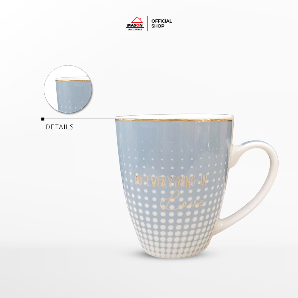 Jual Mug Keramik / Mug Teh / Mug Kopi / Gelas Keramik MASON Motif ...