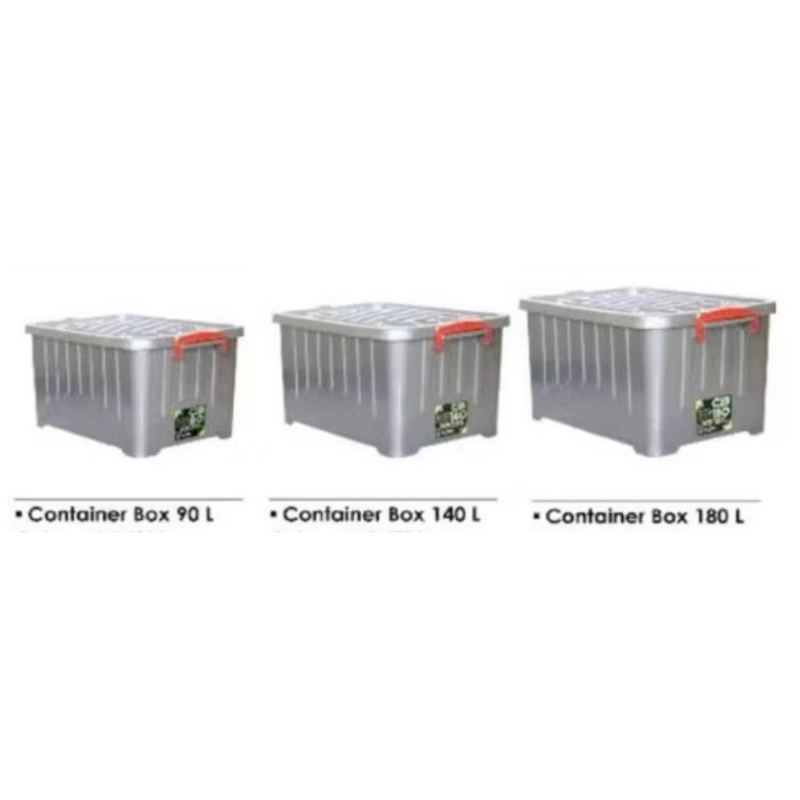Jual Container Box Silver Cb 90/140/180 L | Shopee Indonesia