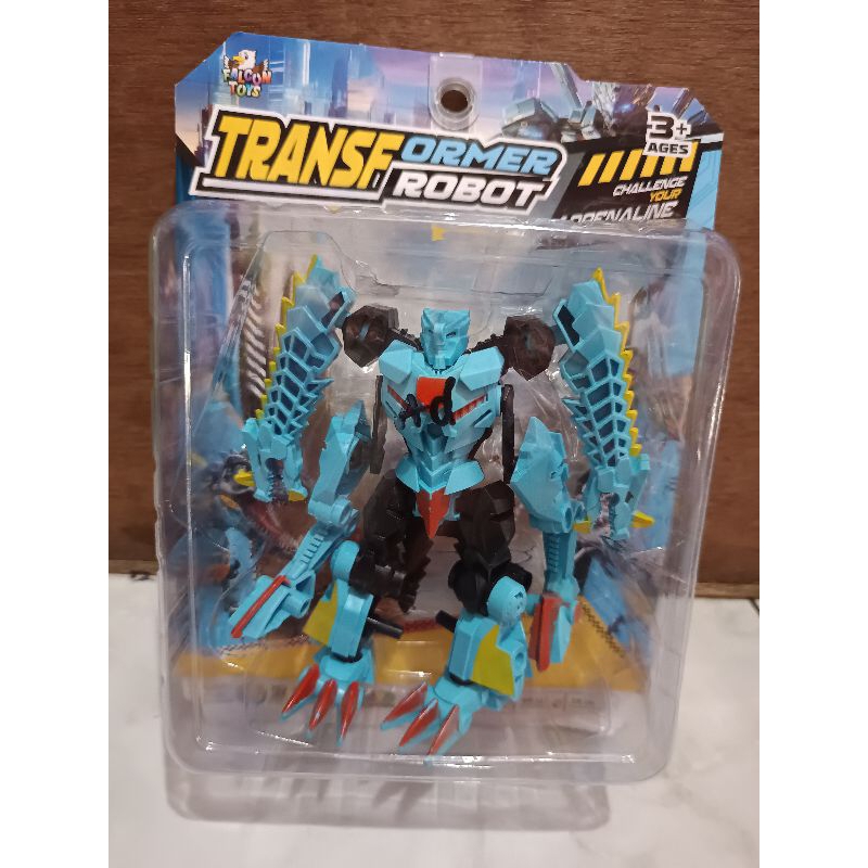 Jual Mainan Robot Dino Transformers | Shopee Indonesia