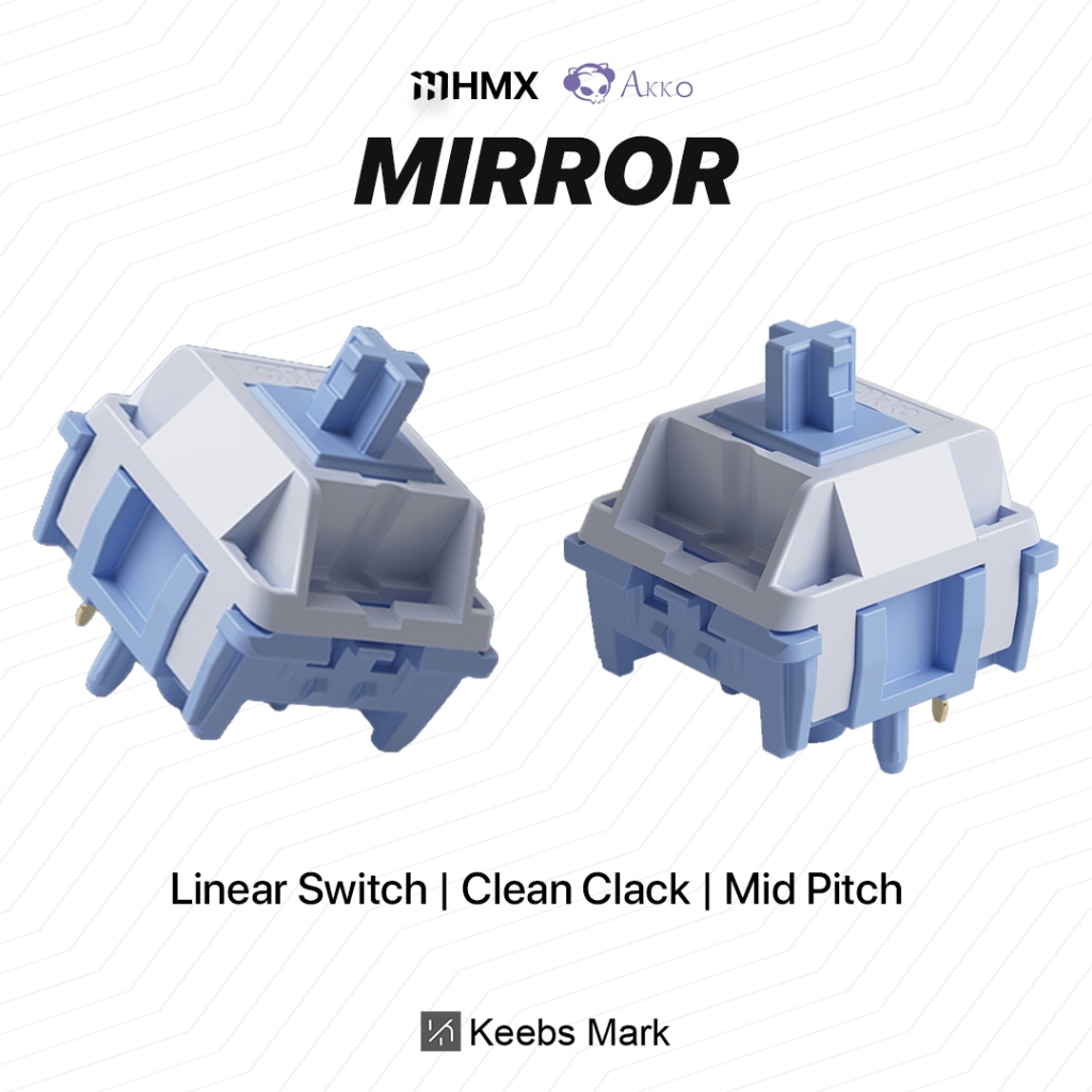 Jual Akko x HMX Mirror Linear Switch 43g Mechanical Keyboard | Shopee ...