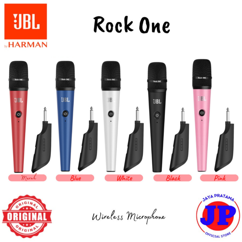Jual JBL Rock One Portable UHF Wireless Microphone System Original | Shopee Indonesia
