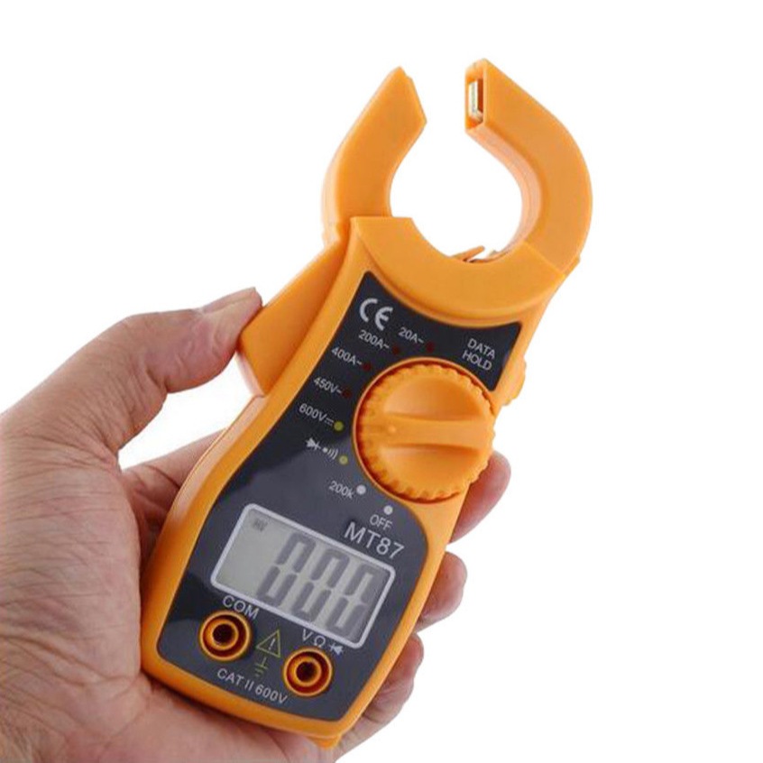 Jual Digital Clamp Meter MT87 Tang Ampere Multimeter MT-87 Kabel Tester ...