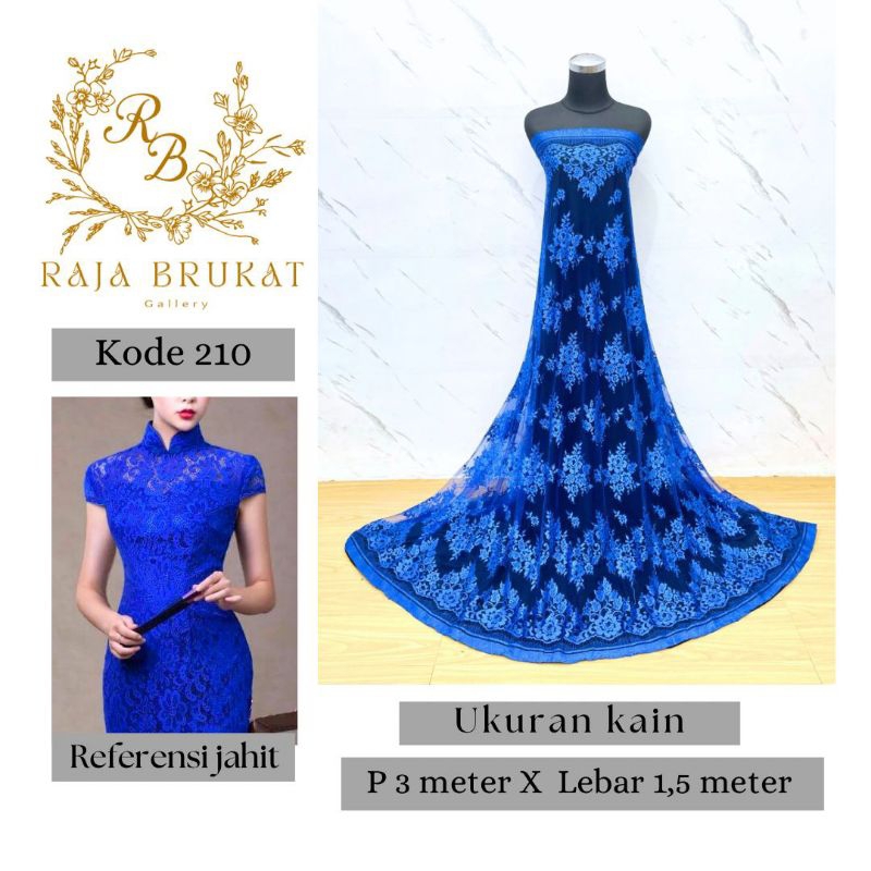 Jual Kain Panel Brukat Metalik Outline Mewah - 210 - Grade B - Panjang ...