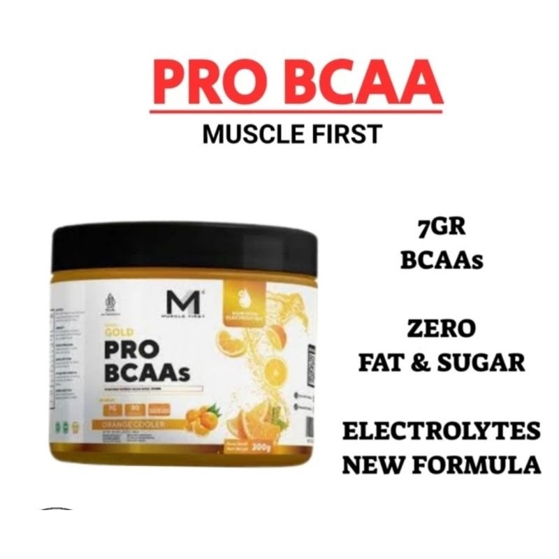 Jual MUSCLE FIRST GOLD SERIES PRO BCAA 300 GR WITH ELECTROLYTES AND ...