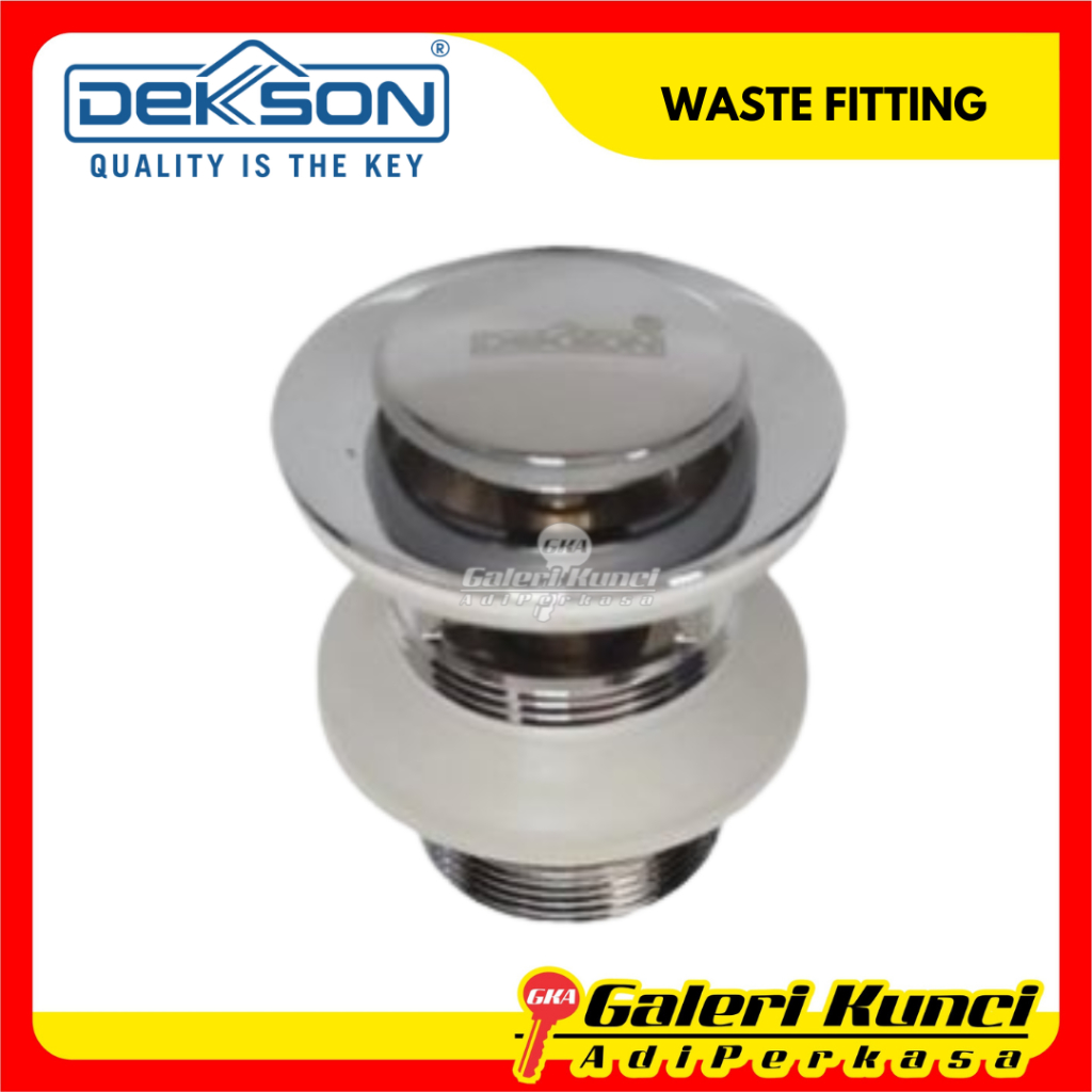 Jual WASTE FITTING POP-UP DEKKSON WF 8003 CP Lubang Pembuangan Air ...