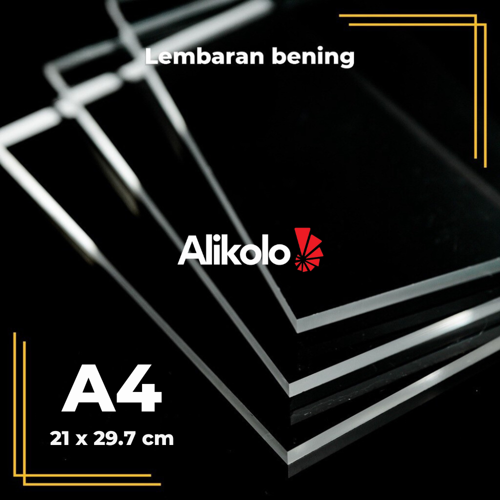 Jual Lembaran Akrilik A4 / Lembaran Bening 2mm | Shopee Indonesia