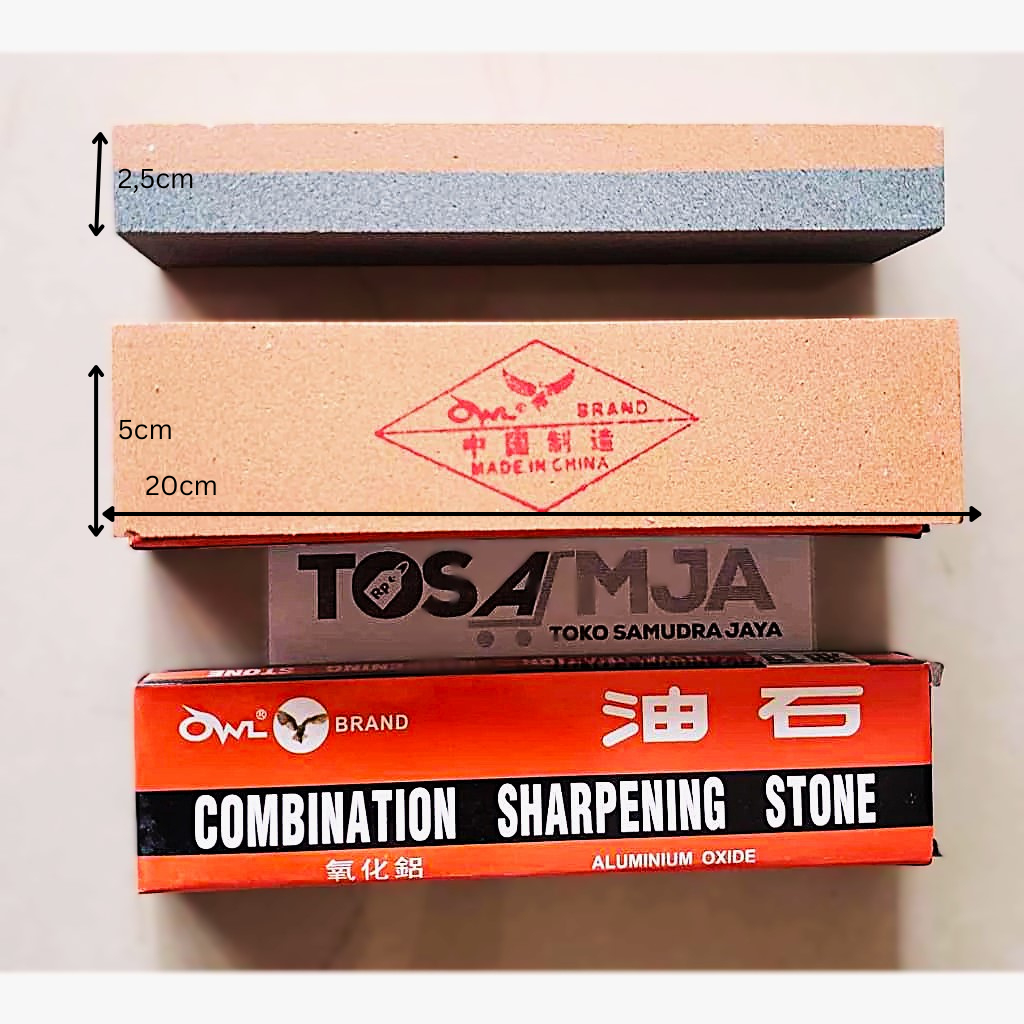 Jual BATU GOSOK | BATU ASAH 8 inch Orange Cap Burung | Pengasah Pisau ...