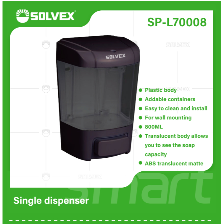 Jual Dispenser Sabun Cair Cuci Tangan Dinding Besar 800 ML Tempat Sabun ...