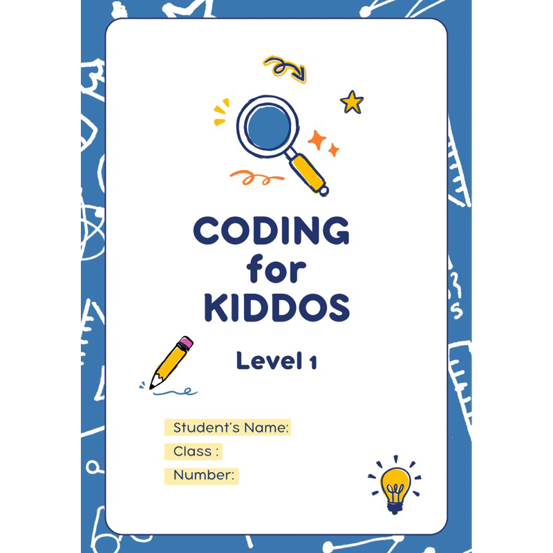 Jual WORKSHEET CODING FOR KIDDOS Vol. 1. Cocok untuk anak 5-7 tahun ...