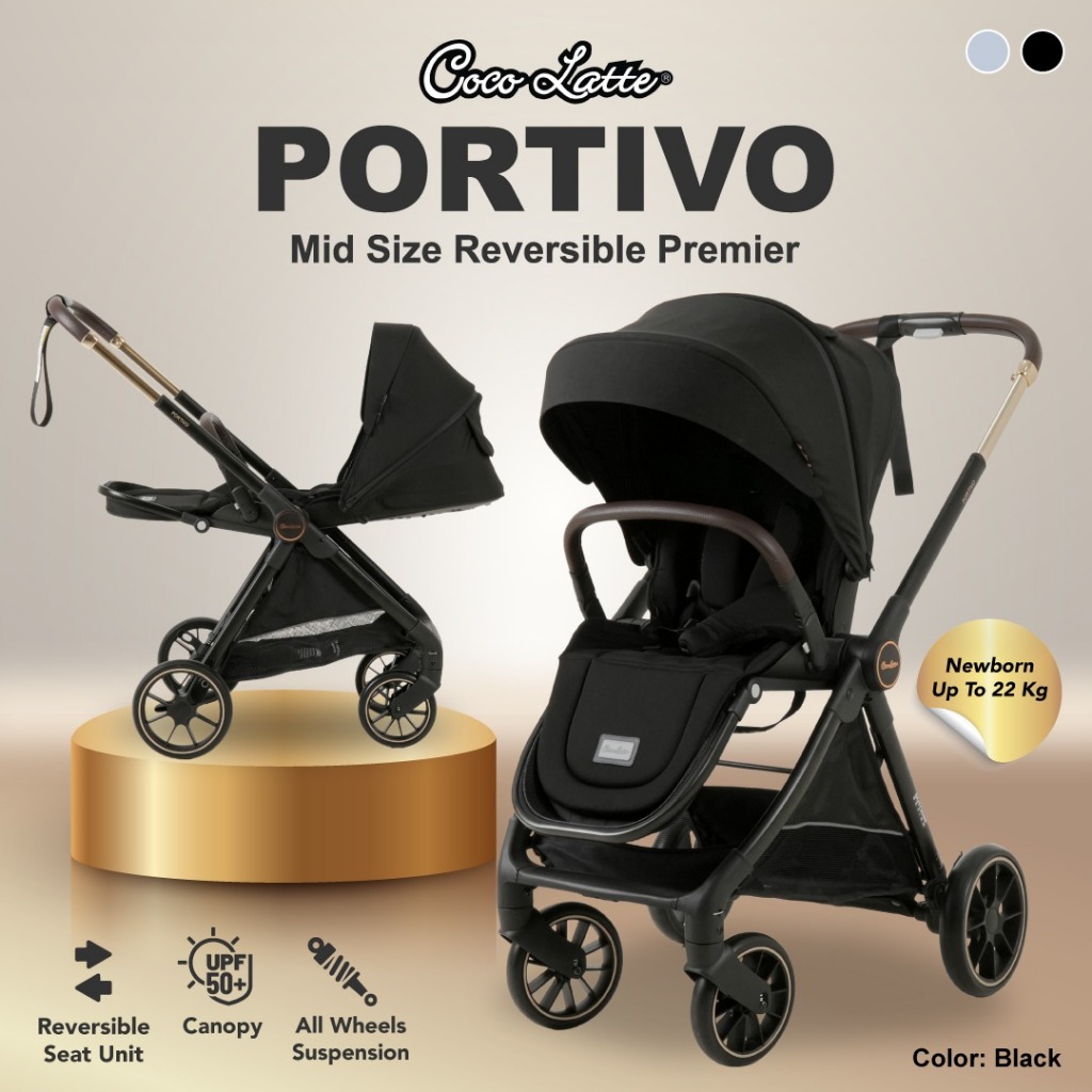 Jual COCOLATTE Portivo Stroller | Shopee Indonesia