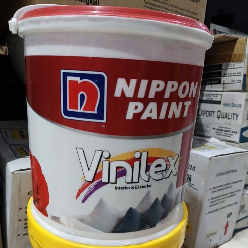 Jual cat tembok Nippon Paint Vinilex kembang Interior 5 kg | Shopee Indonesia