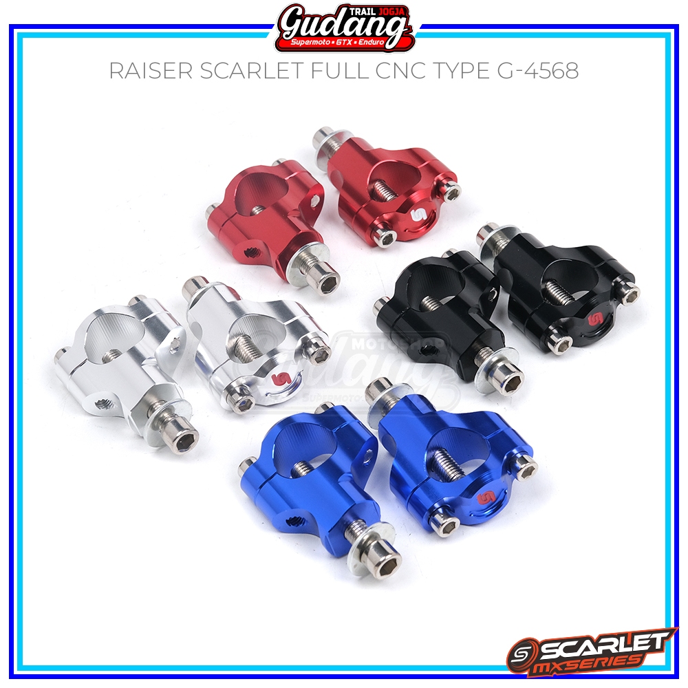 Jual Raiser Riser Peninggi Stang Handlebar Trail G4568 Scarlet ...