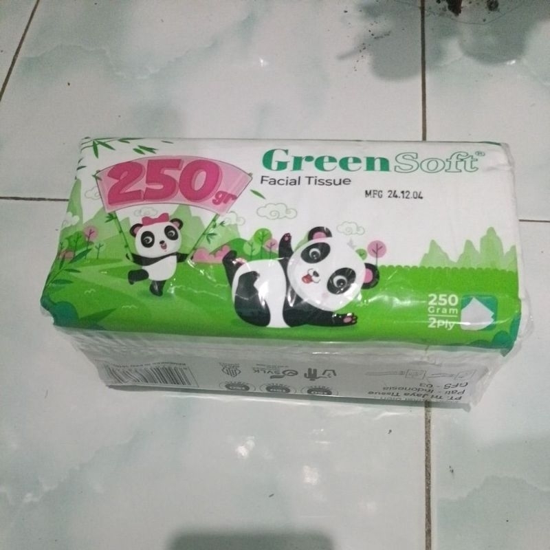 Jual tissue / tisu green 250 sheet 2ply (1 pch) | Shopee Indonesia