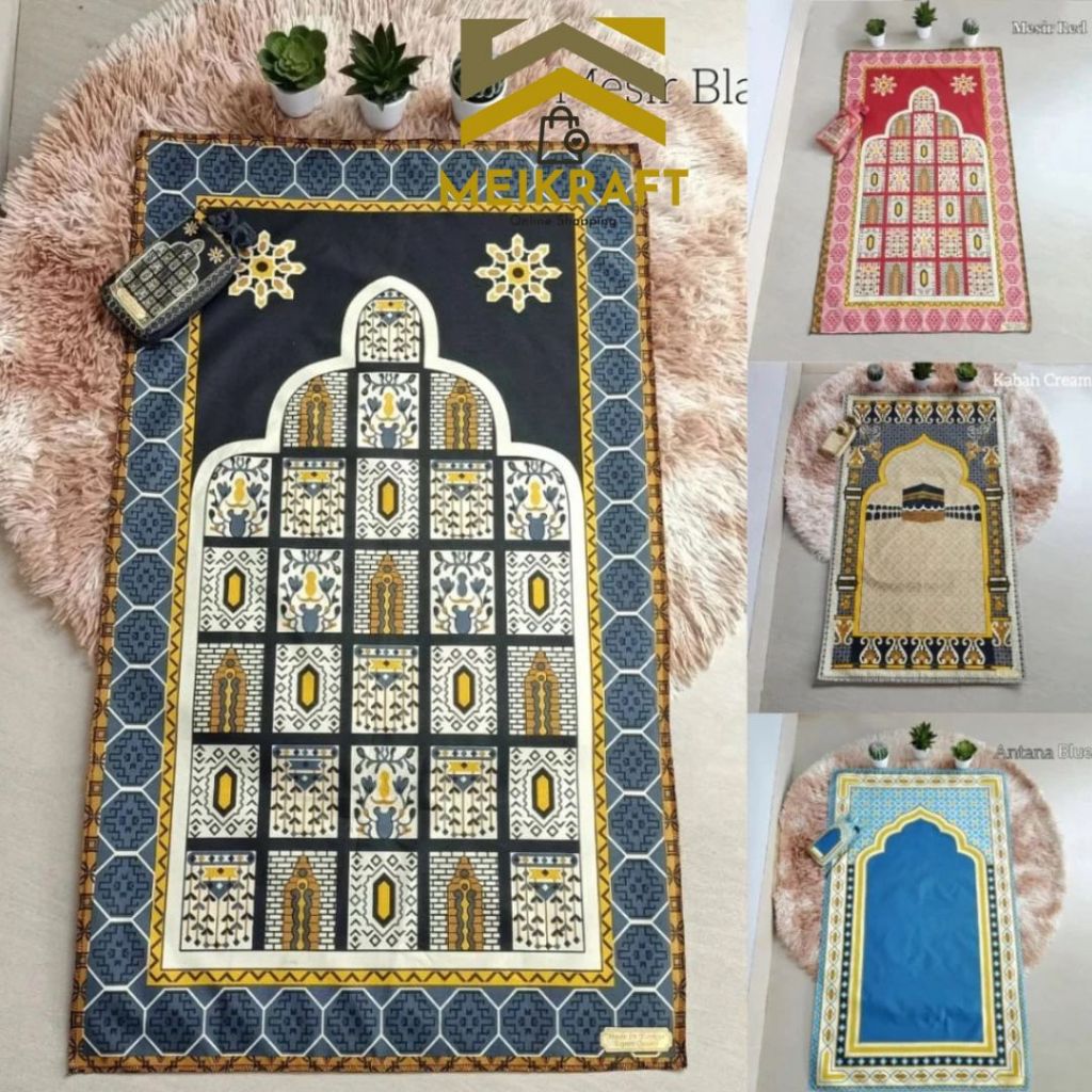 Jual Sajadah Travel Sejadah Traveling pouch souvenir umroh Sajadah ...