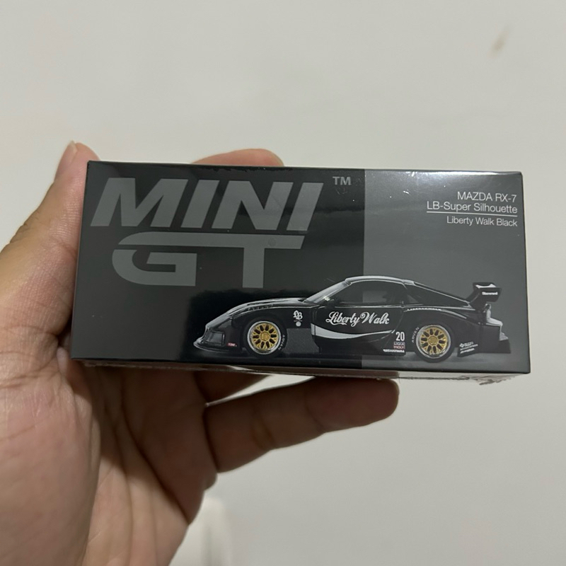 Jual Mini GT Mazda RX-7 LB-Super Silhouette Liberty Walk Black Hitam ...