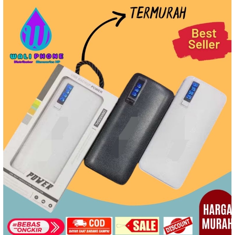 Jual powerbank besar 3usb Samsung / mi 10000/98000mah 3 port usb output ...