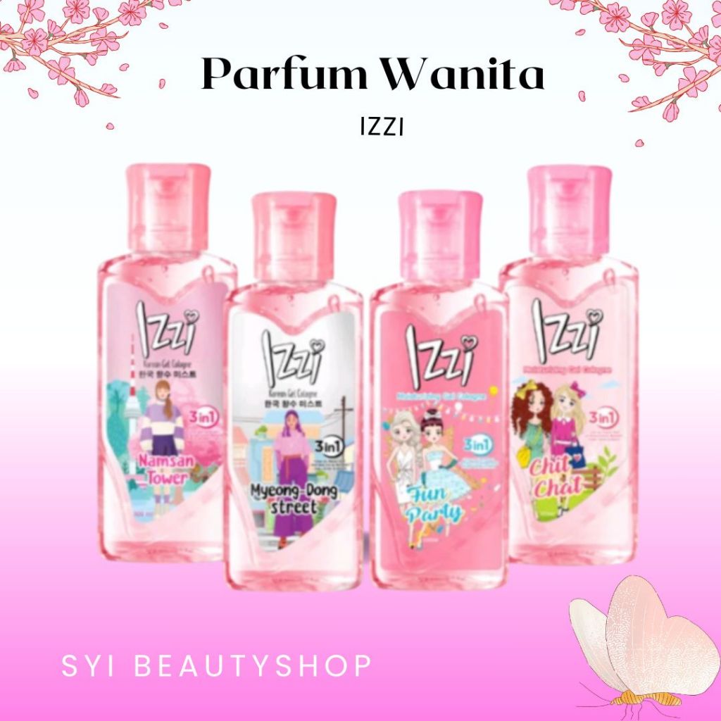 Jual IZZI Korean Gel Cologne Parfum Wanita Myeongdong Street - Parfum ...