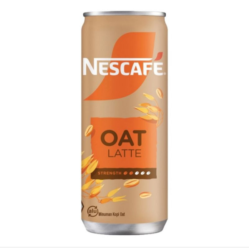 Jual Nescafe Minuman Kopi Oat Latte Can 220 ml | Shopee Indonesia