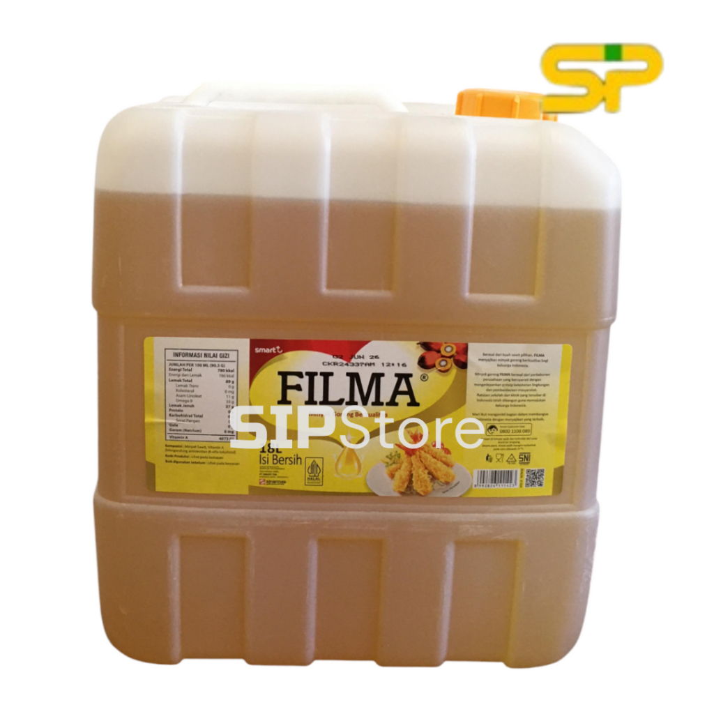 Jual FILMA Cooking Oil @18L SNI / Minyak Goreng Dirigen 18 Liter ...