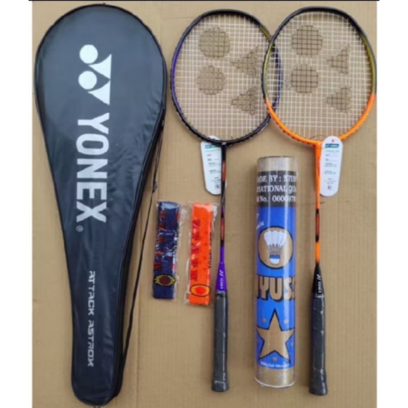 Jual RAKET BADMINTON BULU TANGKIS PAKET KOMPLIT MURAH BAGUS | Shopee ...