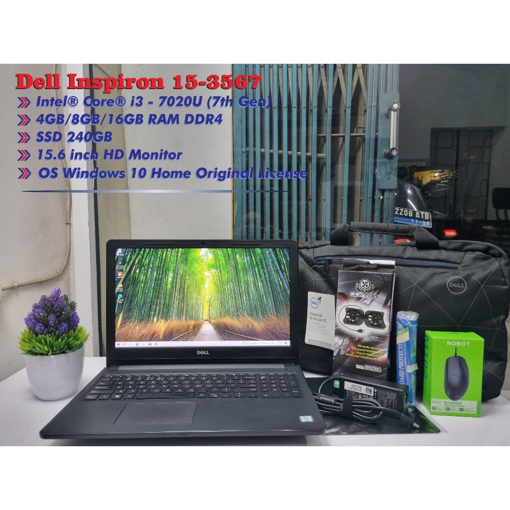 Jual Dell Core i3 Gen 7 Inspiron 15-3567 | Shopee Indonesia