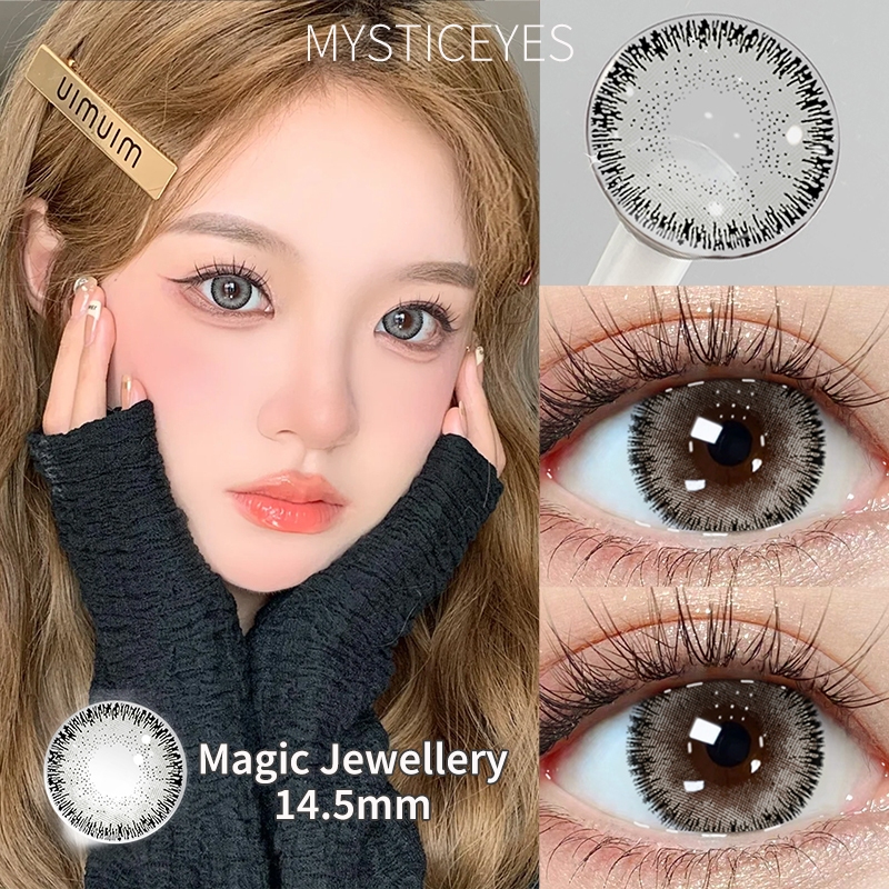 Jual MYSTICEYES SOFTLENS MAGIC JEWELLERY COLORED LENSES 14.5MM NORMAL ...