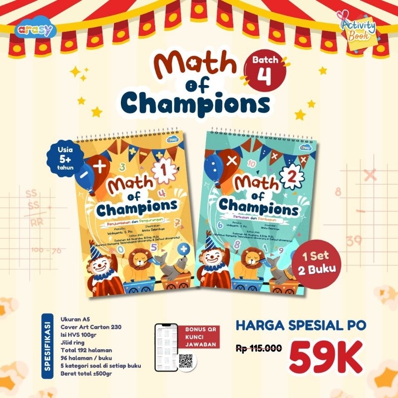 Jual PRE ORDER Paket Dan Satuan MATH OF CHAMPION. CPB | Shopee Indonesia