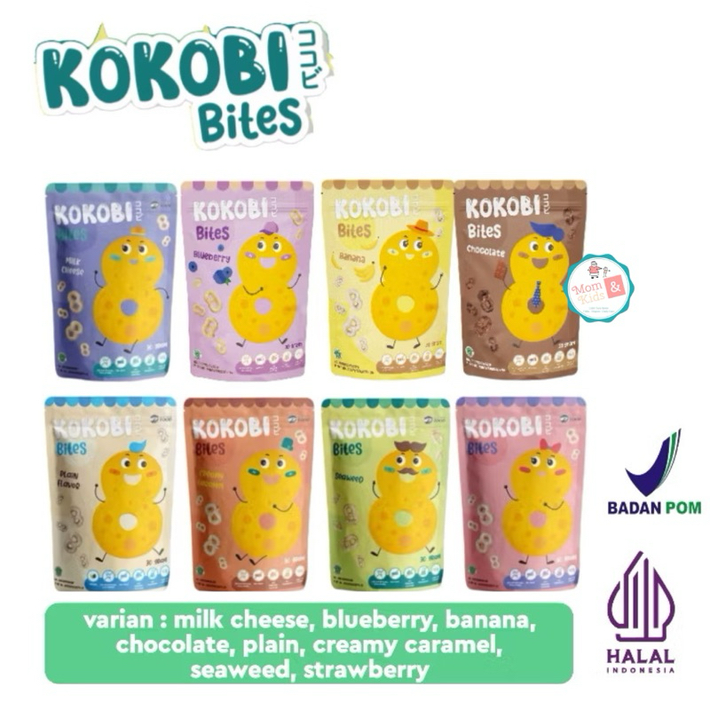 Jual KOKOBI BITES BISKUIT BERAS 30GR | SNACK CEMILAN SEHAT ANAK BAYI 9M ...