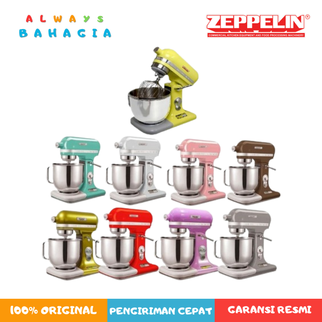 Jual Zeppelin Mixer Artisan B7 Kapasitas 7 liter | Shopee Indonesia