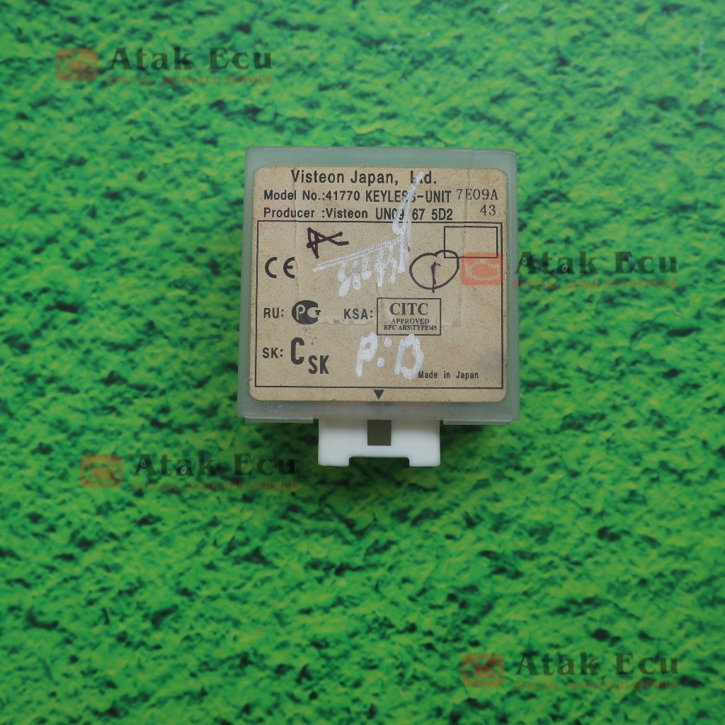 Jual Keyless Module Ford Ranger Everest - Visteon UN09 67 5D2 Keyless ...
