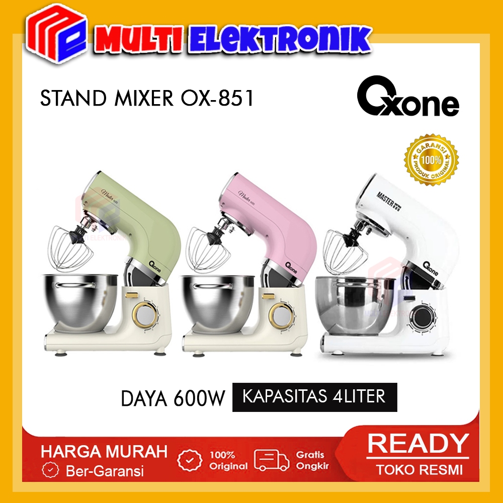 Jual Oxone OX851 Master Series 600 Standing Mixer Kapasitas 4L | Shopee ...