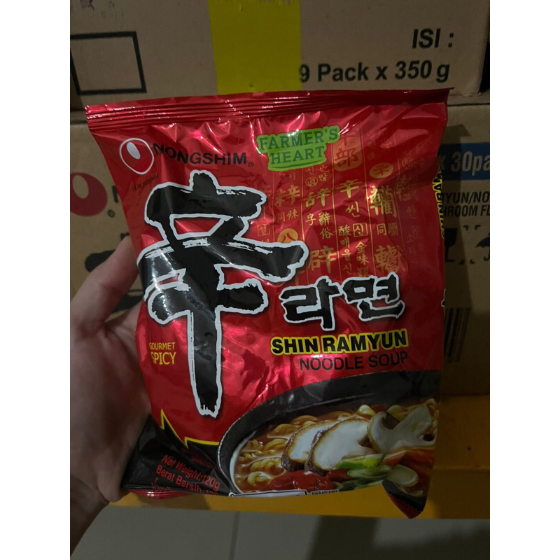 Jual Nongshim shin ramyun spicy mushroom 120gr | Shopee Indonesia