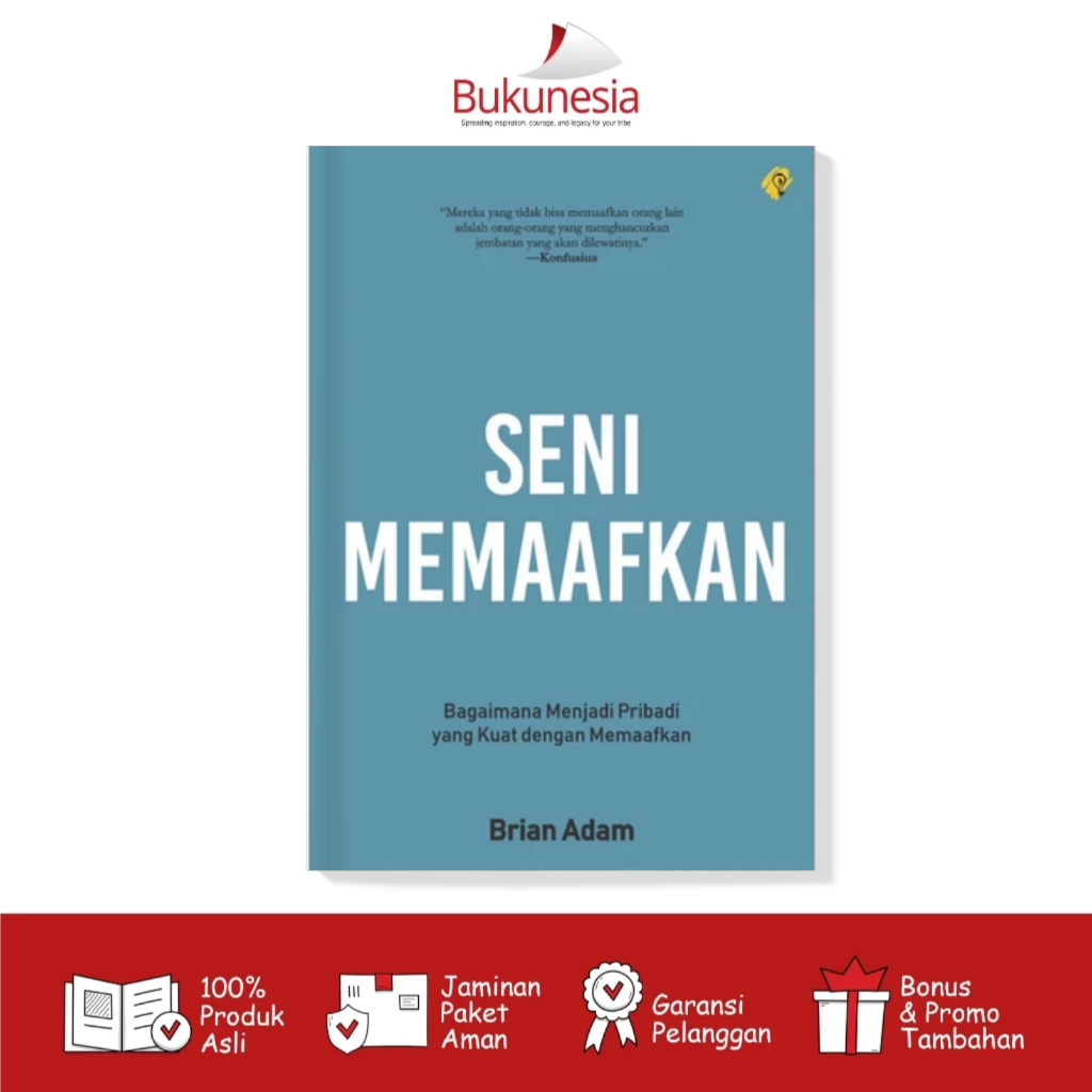 Jual Buku Self Improvement - Seni Memaafkan (Bright Publisher) | Shopee Indonesia