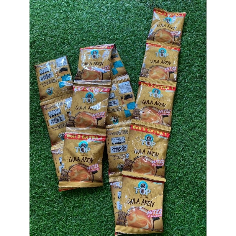 Jual Promo Top Coffee Gula Aren isi 15 SACHET Rencengan Kopi isi Banyak ...