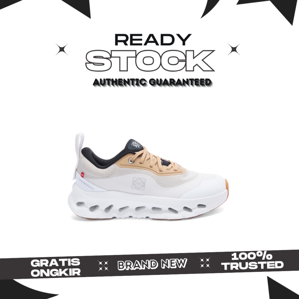 Jual LOEWE X ON Running Cloudtilt 2.0 Tan White | Shopee Indonesia
