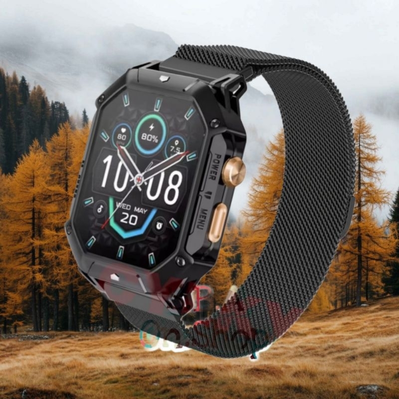 Jual Strap Milanese Magnet Loop Stainless Magnetic Watch Band Tali Jam ...