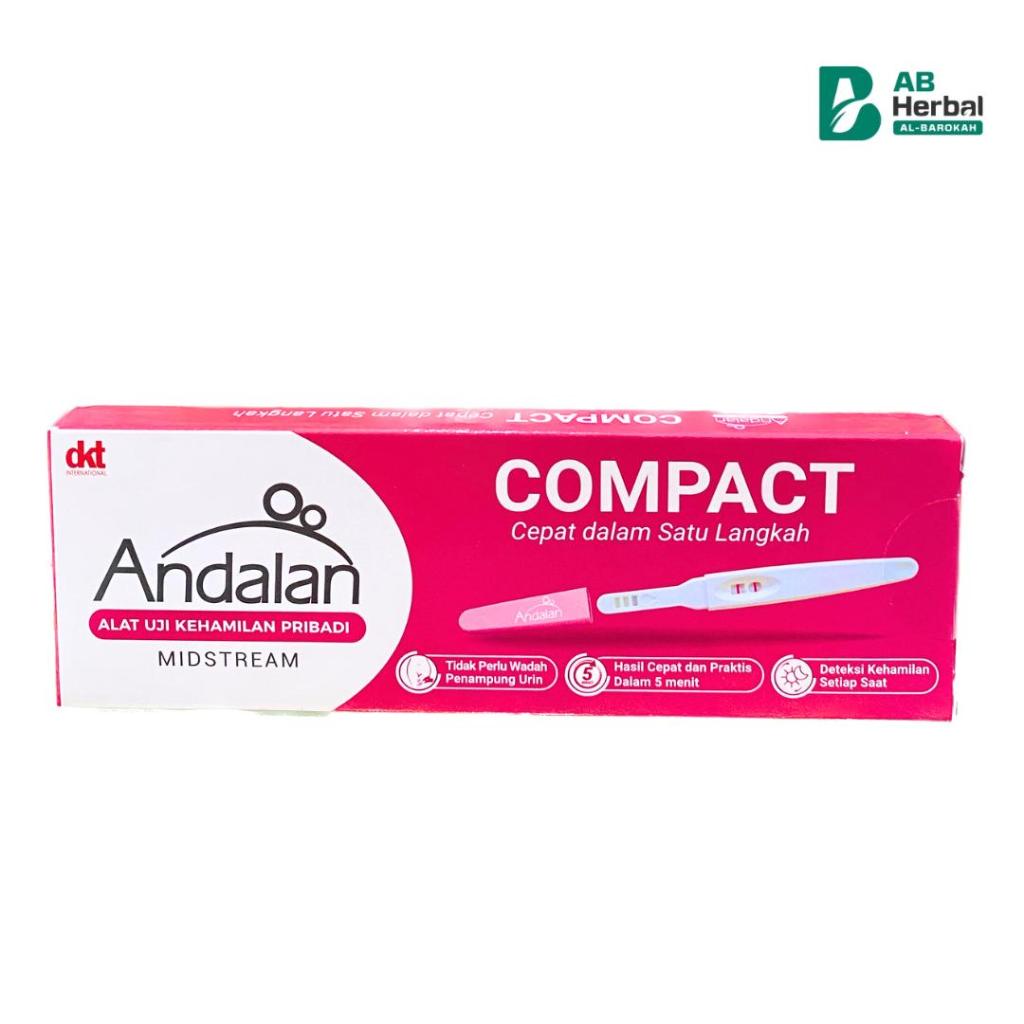 Jual ANDALAN COMPACT ALAT UJI KEHAMILAN PRIBADI MIDSTREAM STICK ...