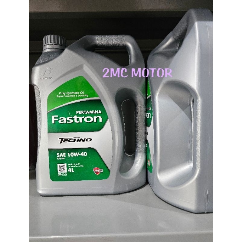 Jual Oli Mobil Fastron Techno SAE 10W-40 4Liter/(Satu Dus isi 6 Galon ...