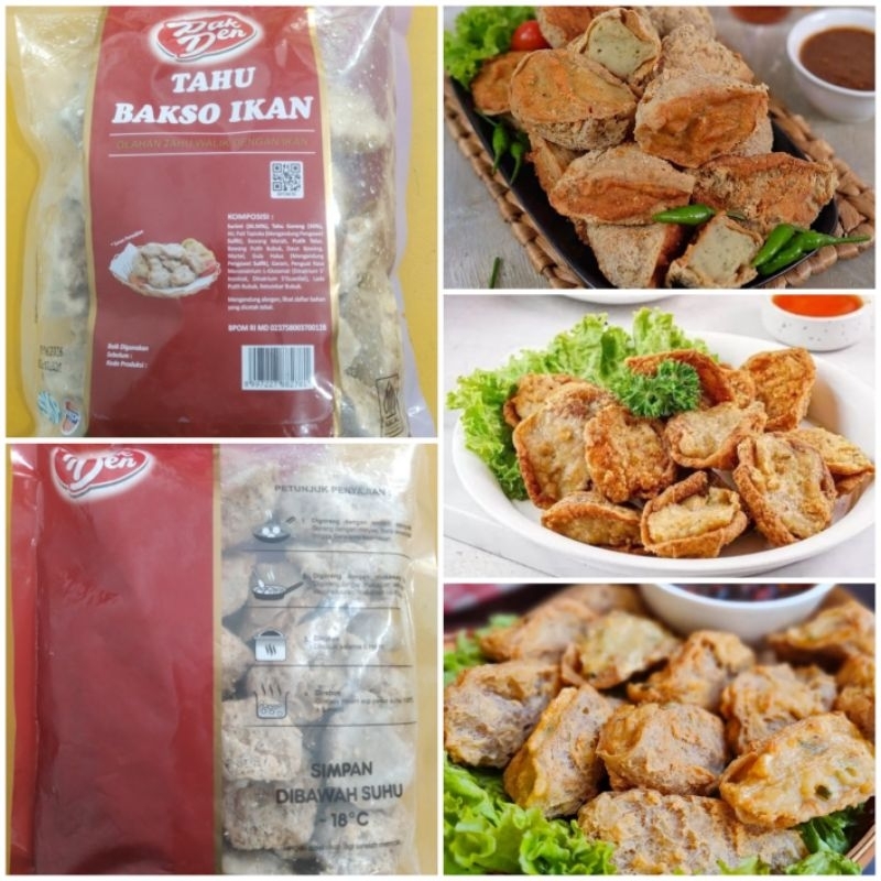 Jual Pak Den Tahu Walik Frozen / Tahu Walik Seafood / Tahu Bakso ...