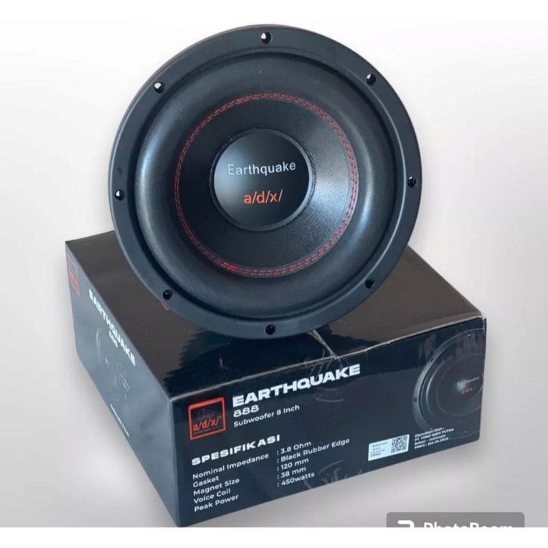 Jual Subwoofer ADX Earthquake 888 8Inch Double Voice Coil | Shopee Indonesia