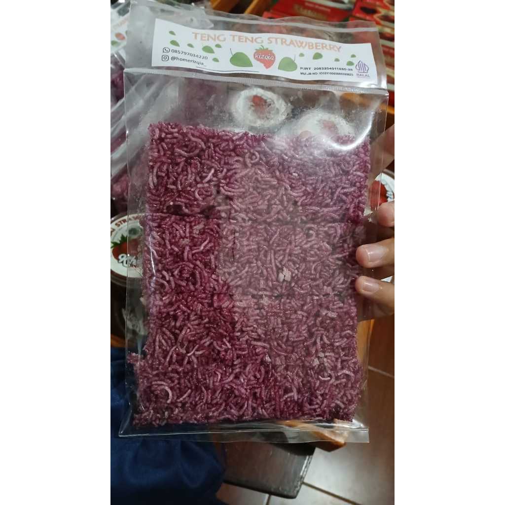 Jual TENG TENG STRAWBERRY RIZQIA KHAS CIWIDEY | Shopee Indonesia