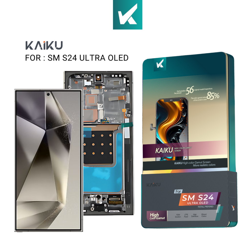 Jual KAIKU LCD Samsung Galaxy S24 Ultra Oled Fullset Frame | Shopee ...