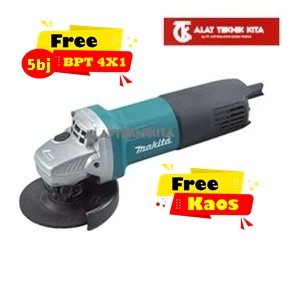 Jual MAKITA 9553B mesin gerinda gurinda tangan 4" 9553 B angle grinder ...