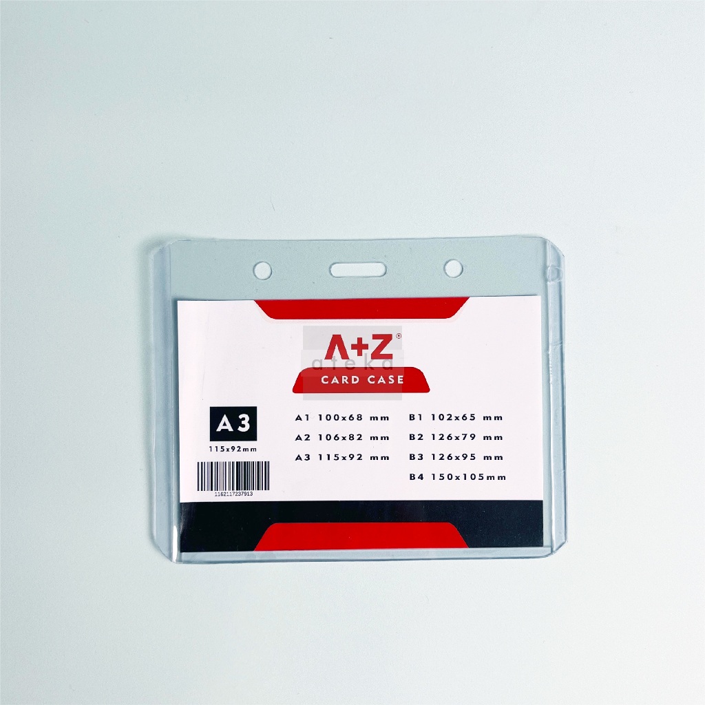 Jual Tempat Id Card / Plastik Id Card Berdiri / Id Card Pouch A3 isi 20 ...