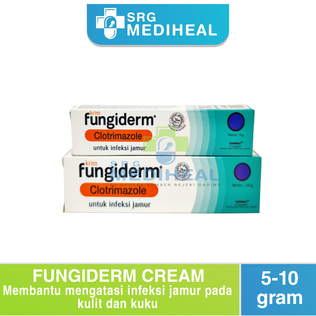 Jual Fungiderm Cream / untuk Mengatasi Infeksi Jamur pada Kulit dan ...