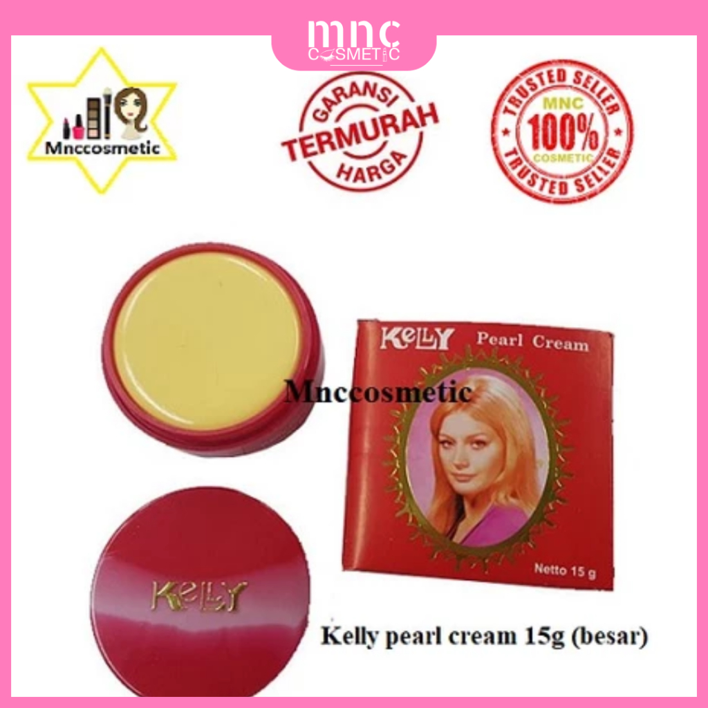 Jual Kelly - Pearl Cream 15g [ BESAR ] | Shopee Indonesia
