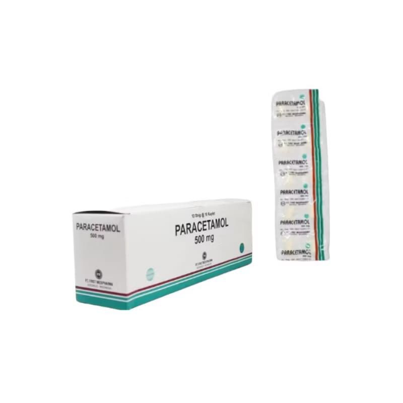 Jual PARACETAMOL FM 1STRIP isi 10tablet | Shopee Indonesia